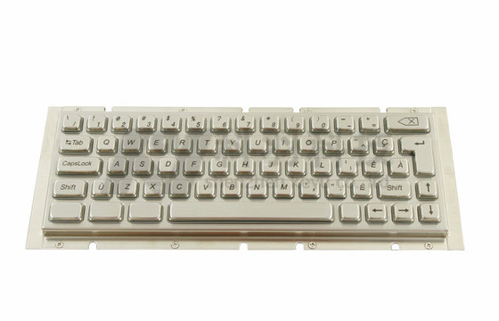 USB Mechanical Switch Industrial Keyboard , Vandal Resistant
