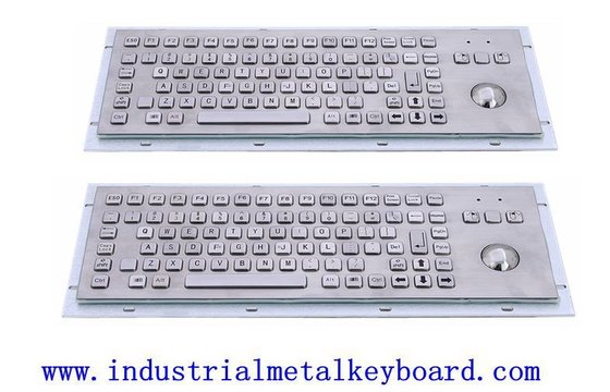 89 Back Light Keys Industrial Keyboard With Mechanical trackball For Medical
