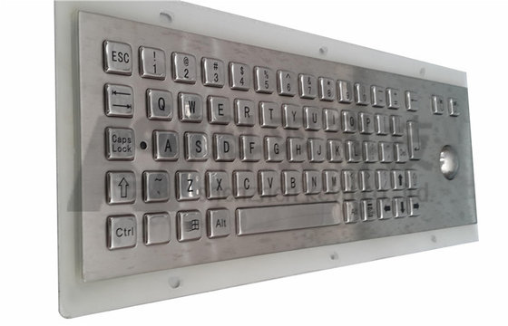 CE , ROHS Industrial Keyboard With Trackball , USB Hub , Water Proof EN55022