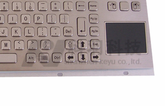 89 Key Industrial Keyboard With Touchpad , Full Function Keys , Waterproof IP65