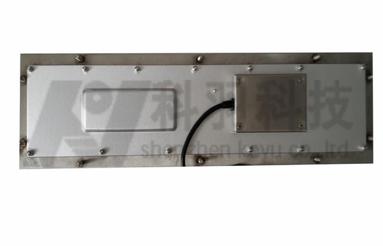 Front Panel Compact Industrial Keyboard With Touchpad , USB or PS/2 Interface