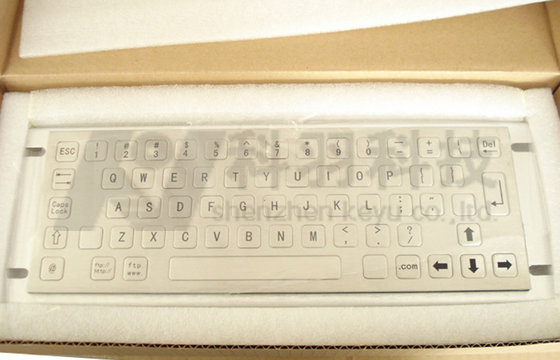 64 Key Indestructible Metal Keyboard NEMA4 , IK7 , Waterproof Keyboard