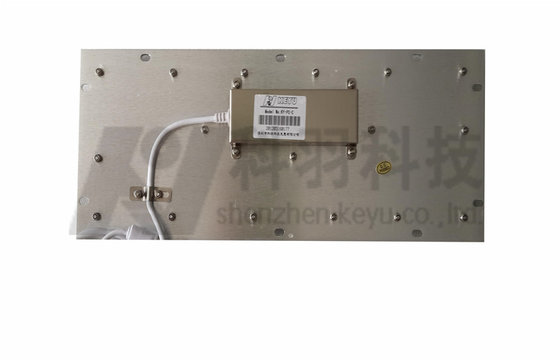 Rugged Stainless Steel Industrial Metal Keyboard Vandal Resistant For Kiosk