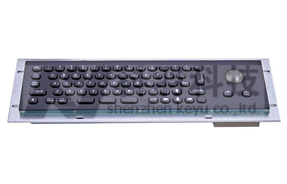 Outdoor Black Metal Keyboard With 68 Function Keys And Number Keypad