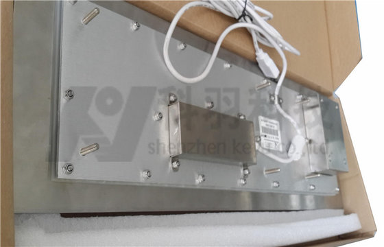 Panel Mount Industrial Keyboard With Trackball