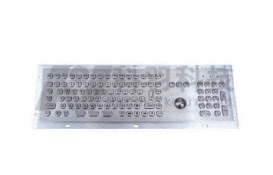 107 Key Industrial Mini Keyboard , Flush Keys And Numeric Keypad