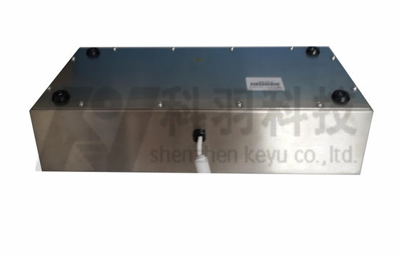 Brushed Wired Industrial Desktop Keyboard Security Equipment Use
