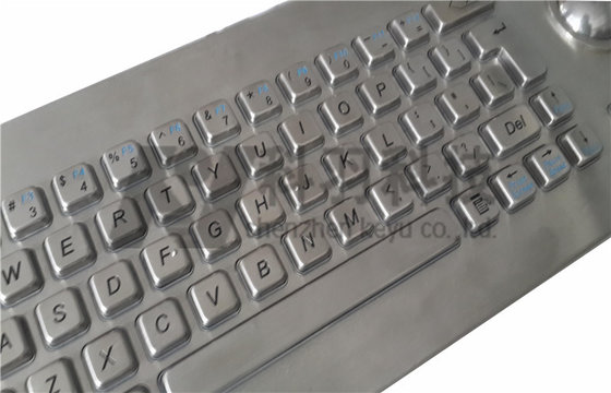 Silver Industrial Desktop Keyboard Vandal Proof For WINDOWS ME