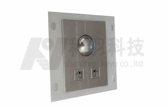 Waterproof Industrial Pointing Device , Metal Optical Trackball