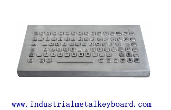 Compact Industrial Desktop Keyboard Rubber Switch For Medical