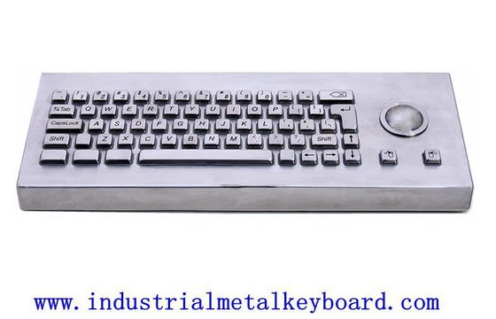 IP65 Backlit Mechanical Switch Keyboard With Mechanical Trackball