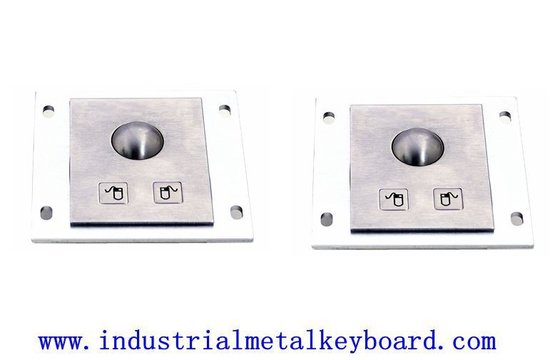 Waterproof Industrial Pointing Device , Metal Optical Trackball