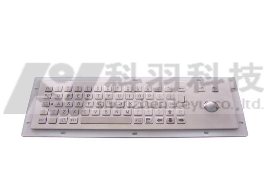 CE , ROHS Industrial Keyboard With Trackball , USB Hub , Water Proof EN55022