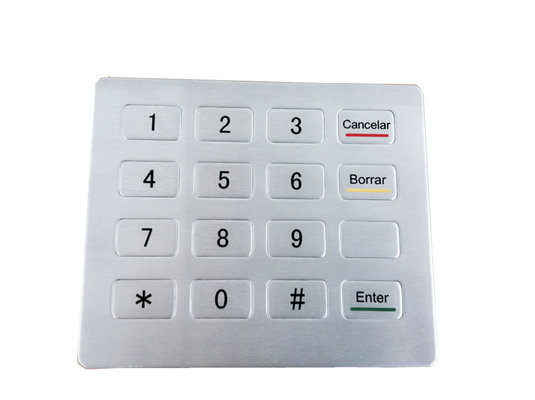 Garage Door Metal Numeric Keypad 
