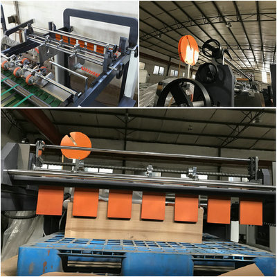 Automatic Paper Roll To Sheet Cutting Machine 3KW 0.8MPA With LCD Screen