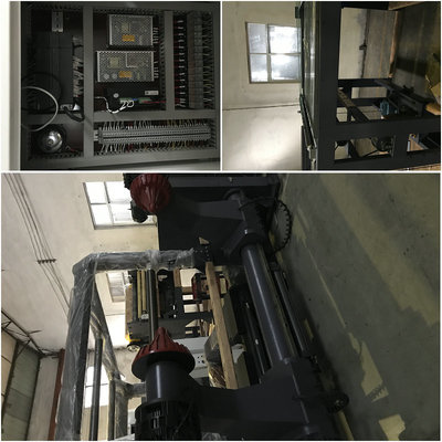Heavy Duty News Paper Reel Cutting Machine / Electronic Paper Cutting Machine
