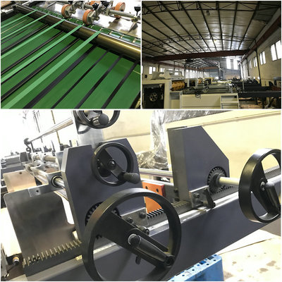 AC Power Supply  Industrial Reel To Sheet Cutter 400-1600mm Cutting Length