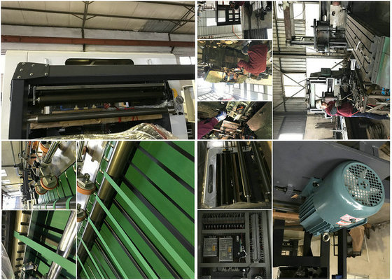 Smooth And Perfect Paper Roll Slitting Machine For Brown Kraft Paper