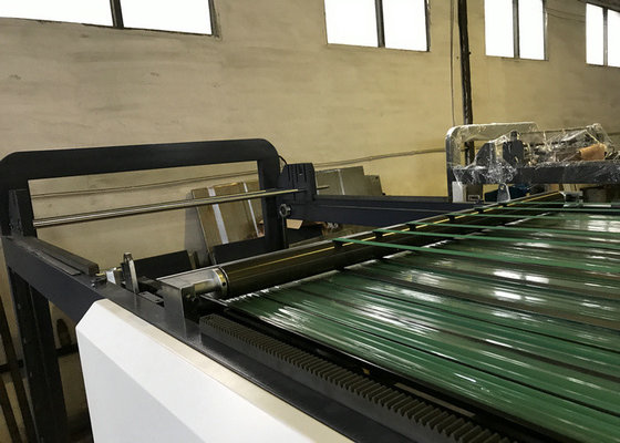 Air Shaft Paper Reel To Sheet Cutting Machine / Paper Roll Slitting Machine