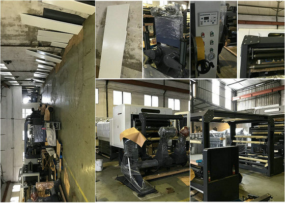 Roll To Sheet Paper Reel Cutting Machine With Sub Knife System