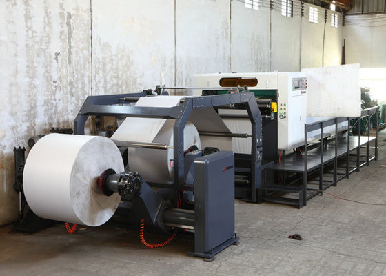 Offset Paper Sheeting Machine / Roll Paper Slitting Machines For Cardboard