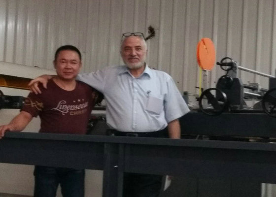 Heavy Duty Paper Roll To Sheet Cutting Machine / Paper Sheeter Machine