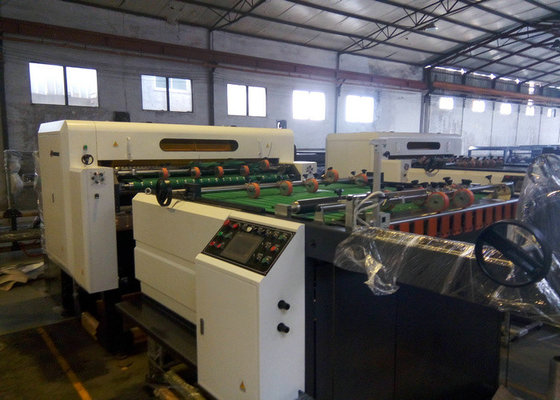 Sub - Knife System Paper Roll Cutting Machine One Years Warranty