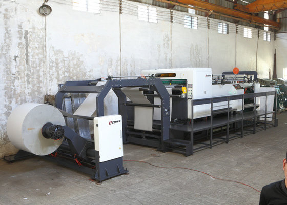 Automatic Reel To Sheet Paper Sheeting Machine 0.8MPa ZWCA-1700-1