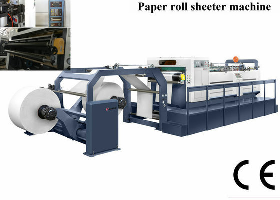 Paper Reel To  Paper Sheet Cutting Machine / Paper Slitting Machine