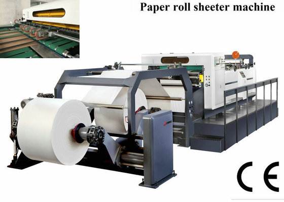 Fully Automatic Paper Sheet Slitting Machine / Reel To Sheet Cutter