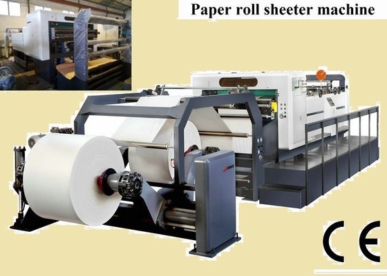 High Speed  Paper Cutting Equipment / Paper Slitter Rewinder Machine