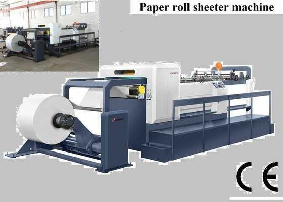 Jumbo Paper Roll Paper Slitting Machines With Automatic Squaring System