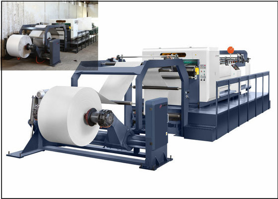 Safety Roll To Sheet Paper Cutting Machine One Years Warranty