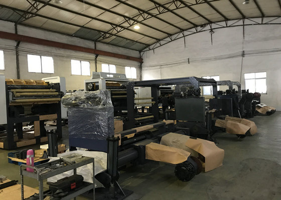 Continuos Stable Industrial Automatic Paper Cutter Machine With Squaring System Braking System