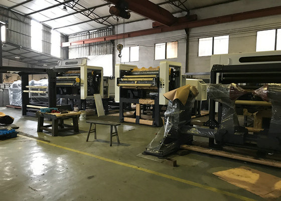 Siemens PLC Automatic Paper Cutting Machine For Kraft Paper / Coated Paper