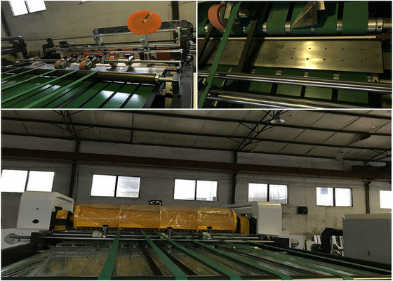 Heavy Duty Paper Reel Cutting Machine / Automatic Paper Cutter Machine 25KW