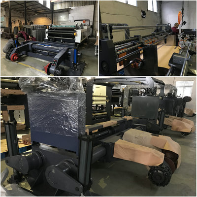 ZHIVE Reel Paper Cutting Machine With AC Servo Motor / High Wear Resistance Cutting Knife