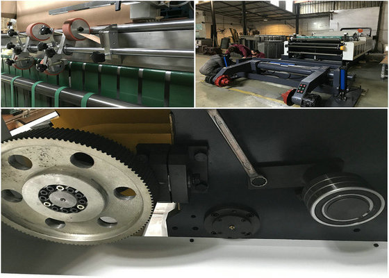 1700mm Duplex Paper Reel Cutting Machine / Paper Converting Machines