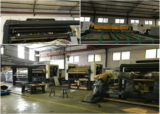 IndustrialPaper Sheeting Machine For Cutting Wrapping Paper Roll Cutter