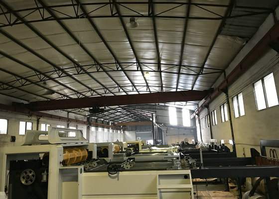 380V / 50KW Industrial Fully Automatic Paper Cutting Machine With Braking System
