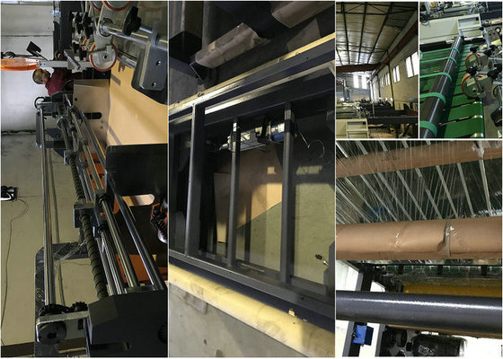 High Speed Paper Roll Sheeter Machine Hob Type Servo - Driven