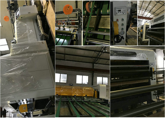 Heavy Duty Guillotine Roll Paper Cutting Machine Cutting Jumbo Paper Reel To Sheets