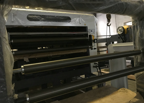 Web Slitting Sheeter Reel Paper Card Cutting Machine With Three Sub Knife