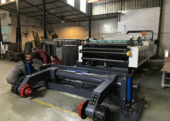 AC380V / 220V 50HZ Paper Reel Cutting Machine For Sale / Industrial
