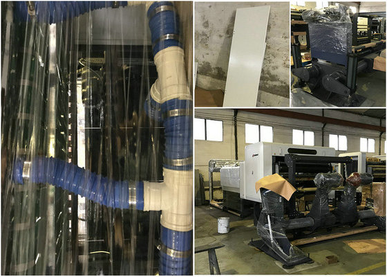 Industrial PLC Paper Reel To Sheet Cutting Machine / Automatic Paper Cutter