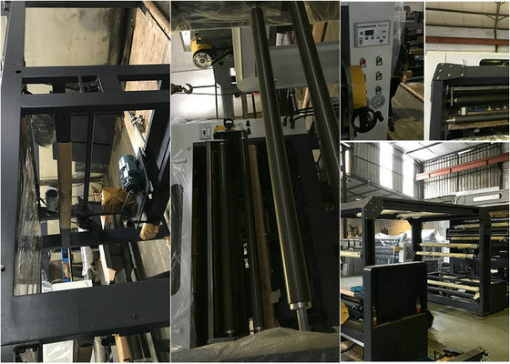 Cardboard Roll Paper Slitting Machine / Paper Sheet Cutter ZWC-1400-2