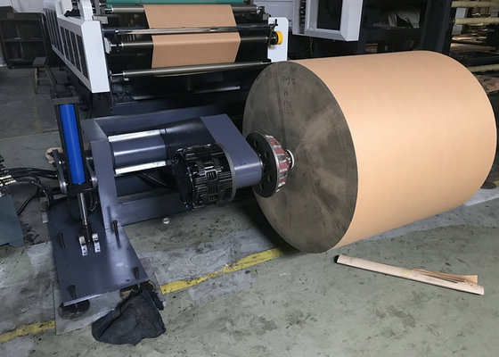 ZWCA Roll Slitting Sheet Cutting Machine / Guillotine Paper Cutter