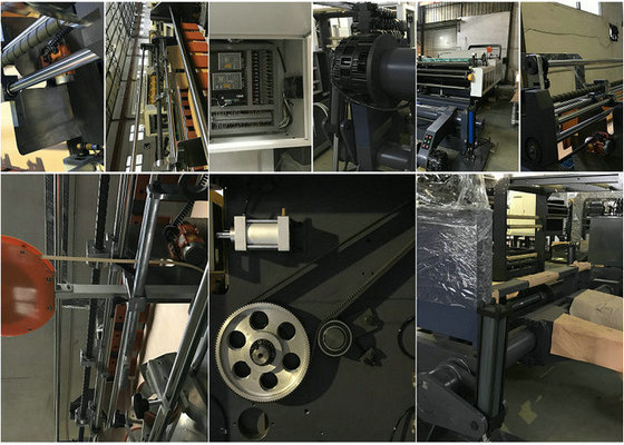 Electric Fully Automatic Paper Roll Cutting Machine With Three Sub - Knife