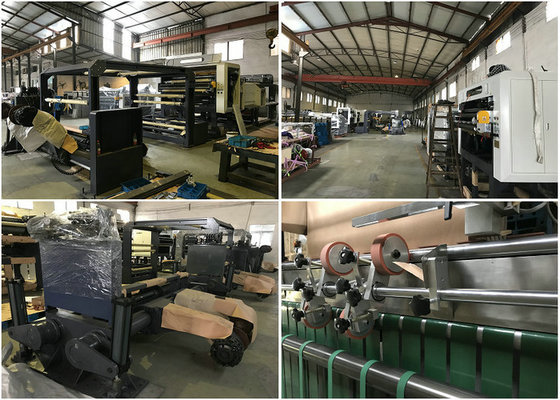 Electric Guillotine Paper Roll Slitting Machine / Paper Cutting Equipment