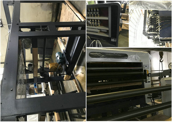Plc Paper Reel To Sheet Cutting Machine / Rotary Paper Cutting Machine